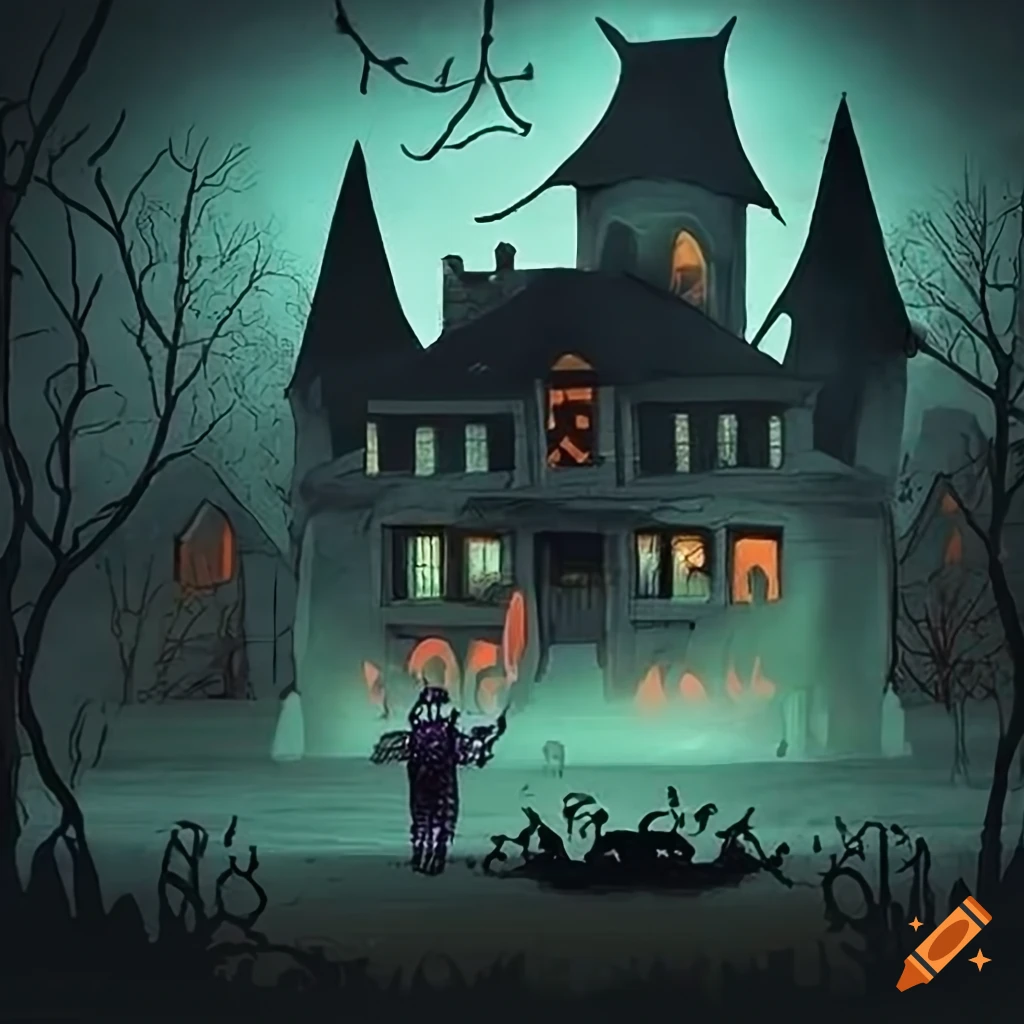 Halloween-themed bank card dressed as a vampire on Craiyon