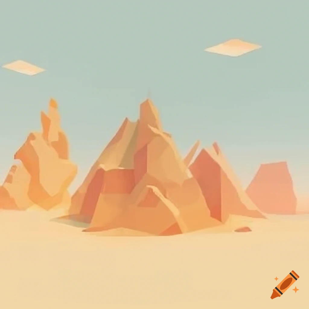 Blocky landscapes with no boundaries on Craiyon