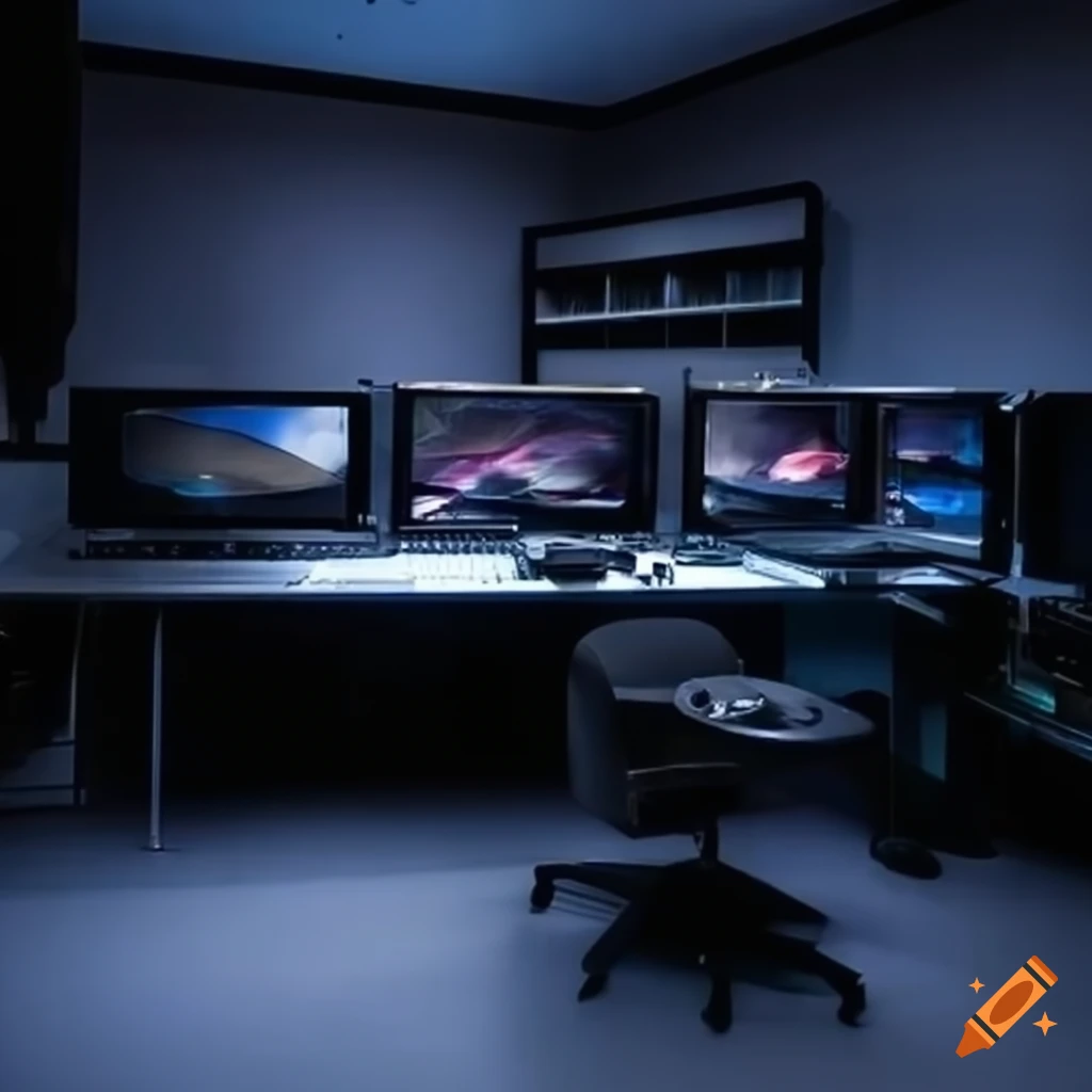 High-tech laboratory with advanced instruments