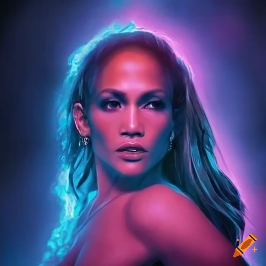 Painting of jennifer lopez by hieronymus bosch on Craiyon
