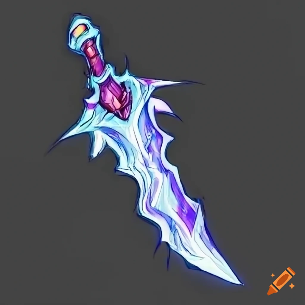 Anime Weapons Drawing