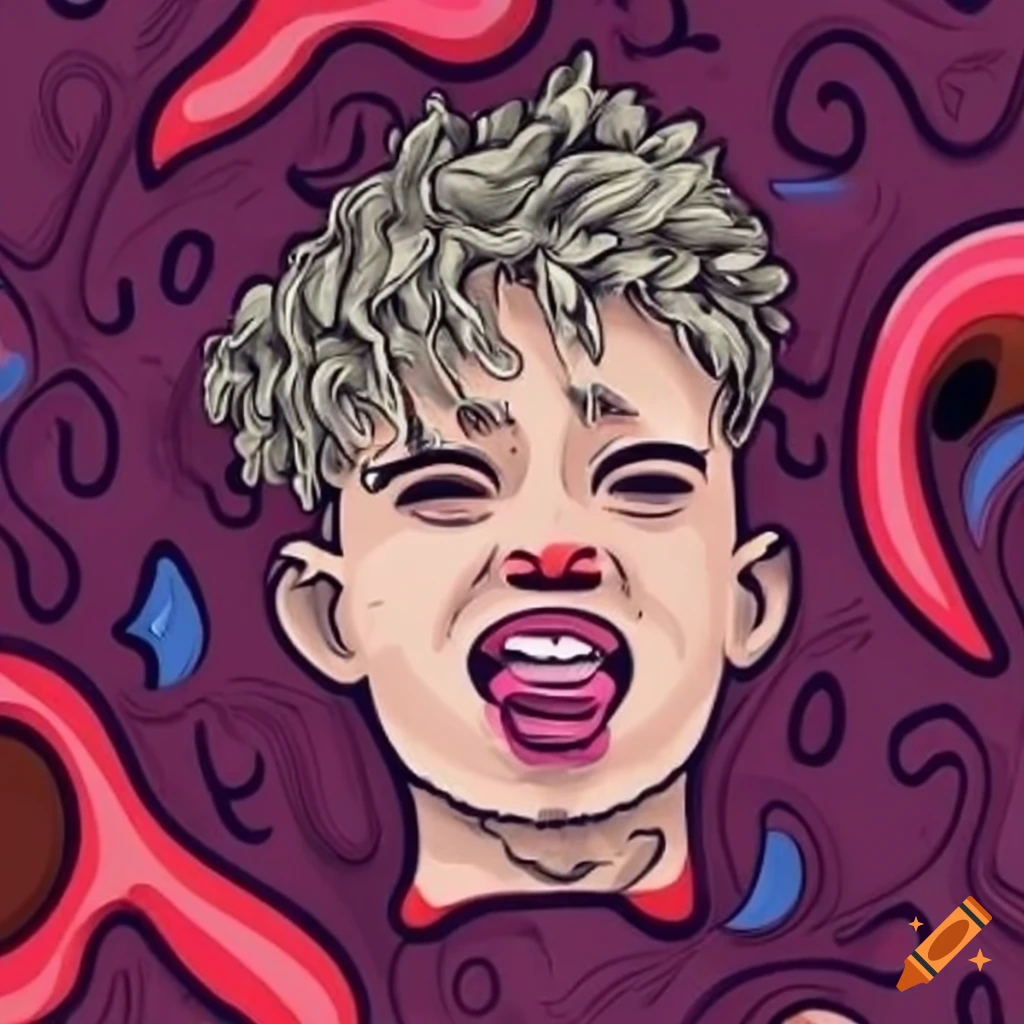 Custom logo design with the text 'taha_candy_boy' on Craiyon