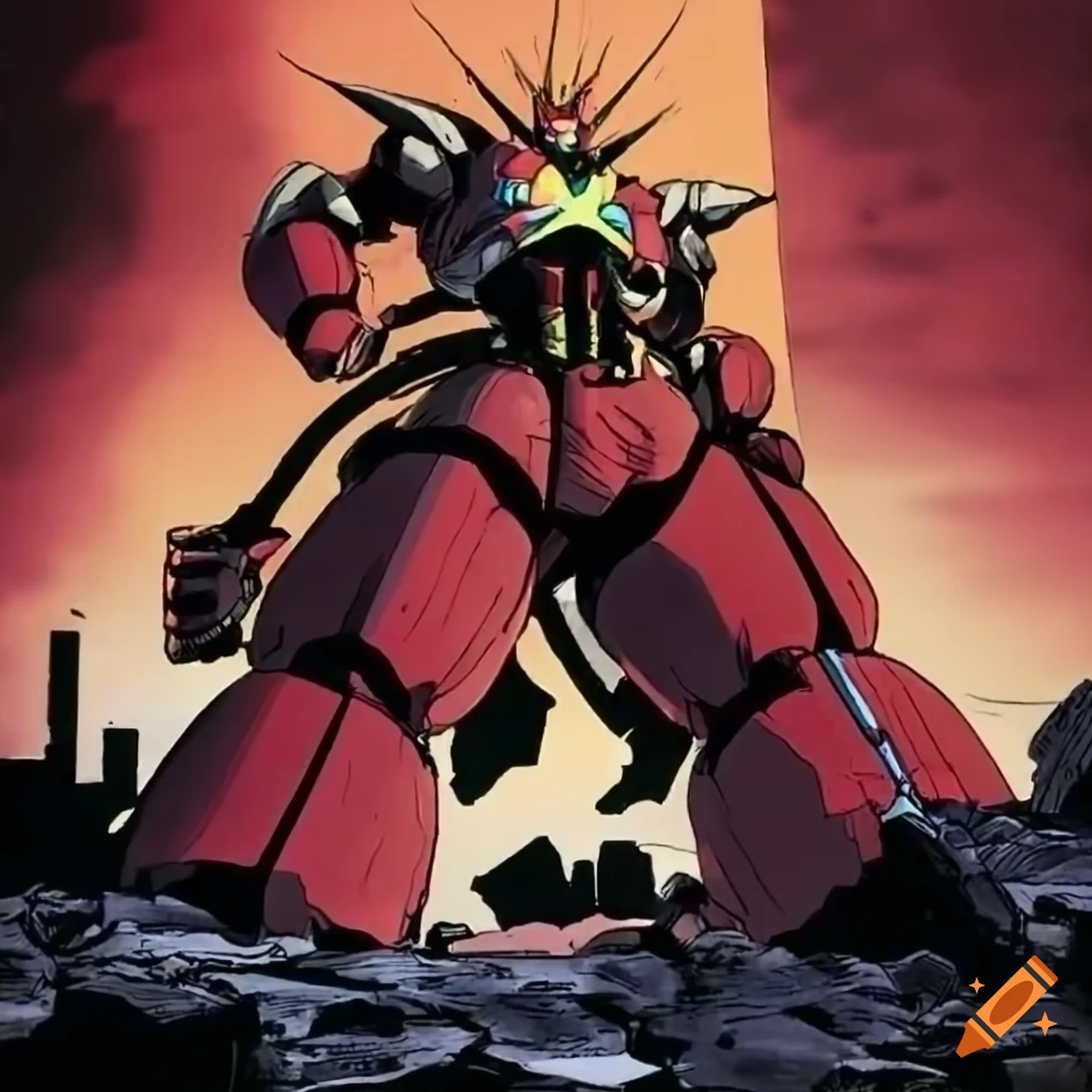 "vega emperor", "bega teiou" (ベガ帝王) , from anime series "goldrake", 70s ...