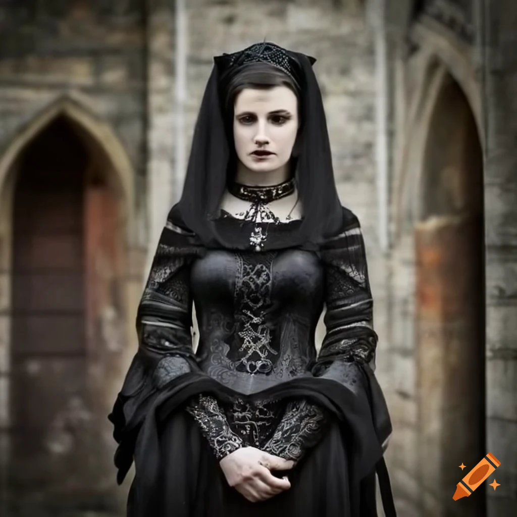 Gothic orthodox christian woman on Craiyon