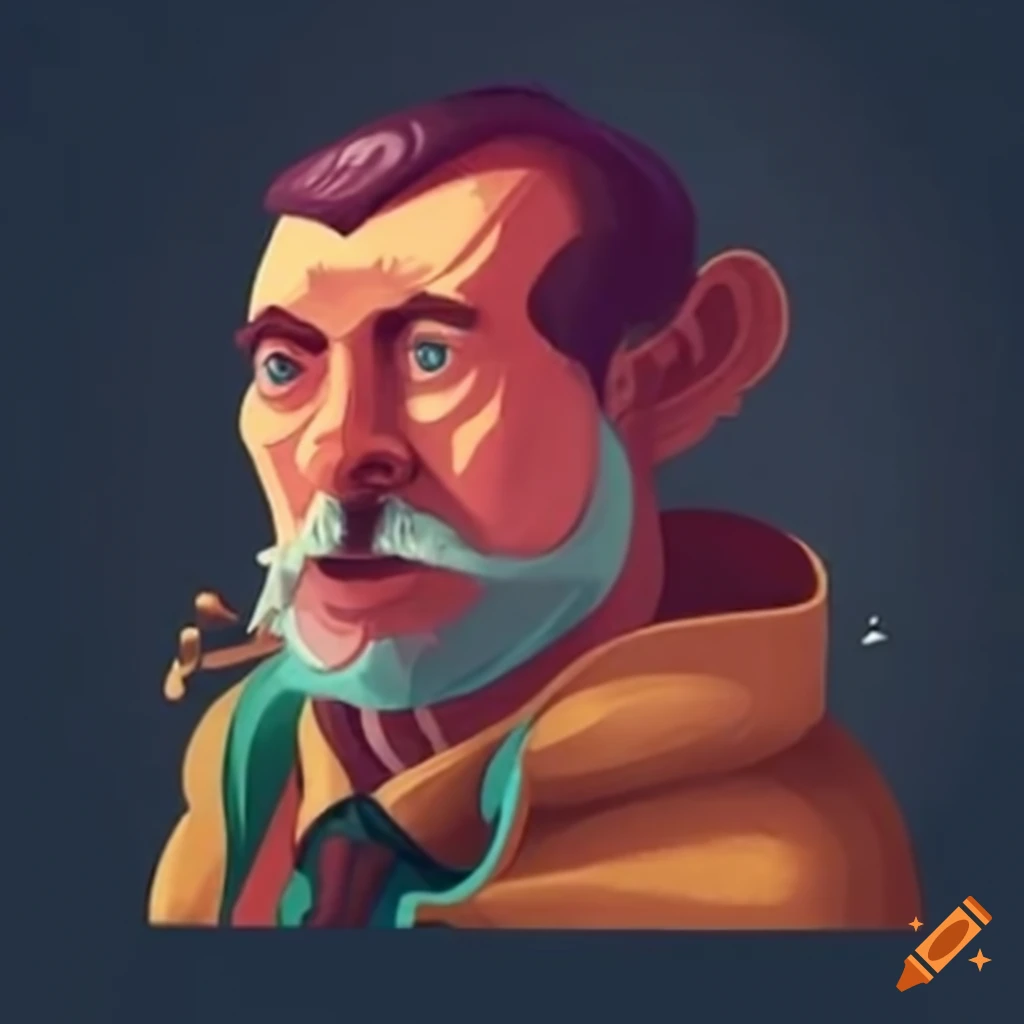 Illustration of merchants