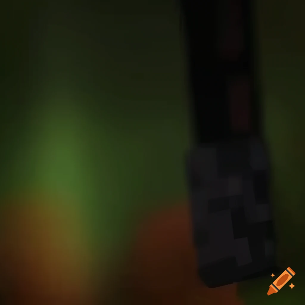 Screenshot of minecraft alpha gameplay on Craiyon