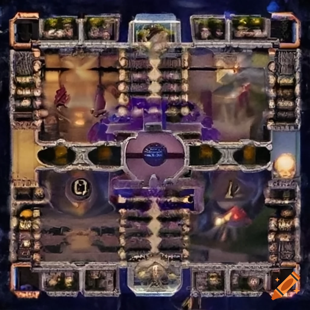 Conquest game deck format description on Craiyon