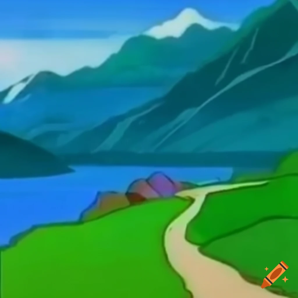 Cartoon valley background from 1998 on Craiyon Cartoon valley background from 1998 on Craiyon