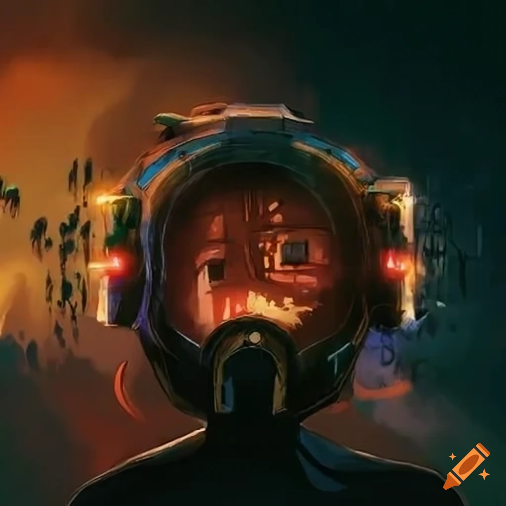 Sci-fi steampunk futuristic design on Craiyon