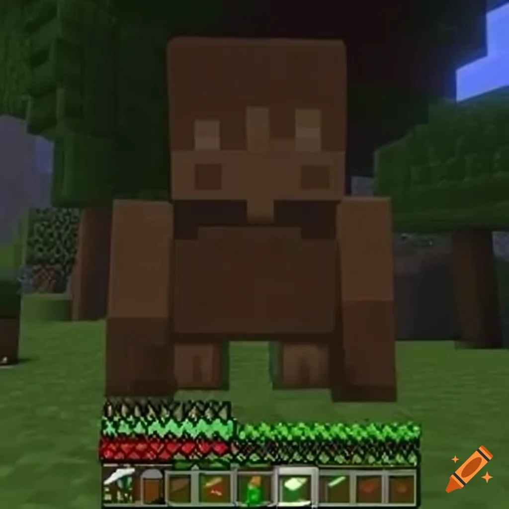 Minecraft logo on playstation 4 on Craiyon