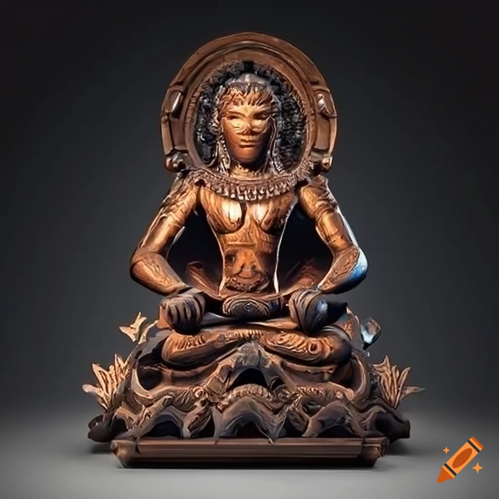 Detailed gerudo sapphire carving