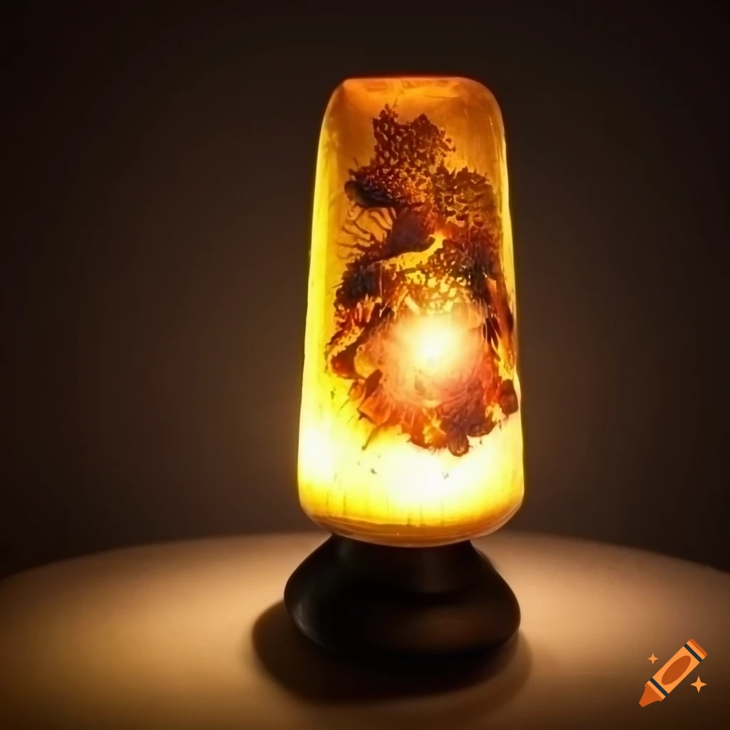 Lava lamp volcano on Craiyon