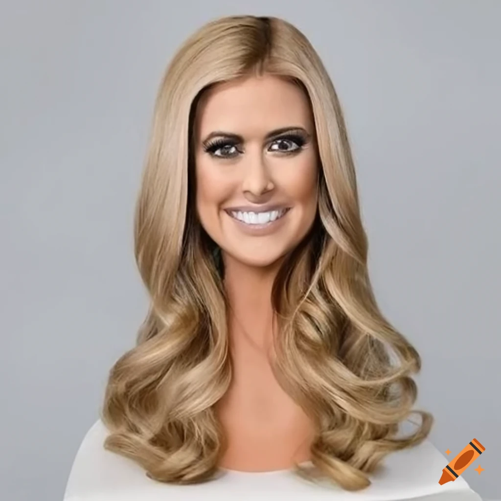 Christina el moussa getting a haircut in a salon on Craiyon
