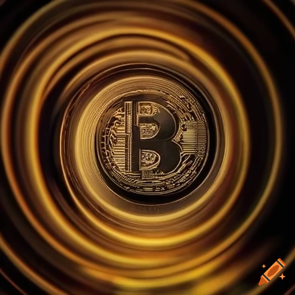 Illustration of digital currency phenomenon