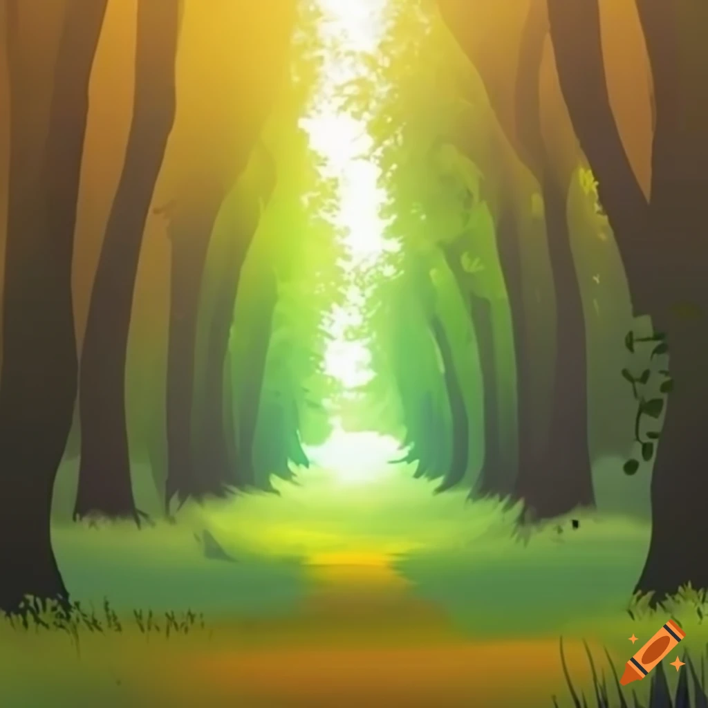 Tree background on Craiyon