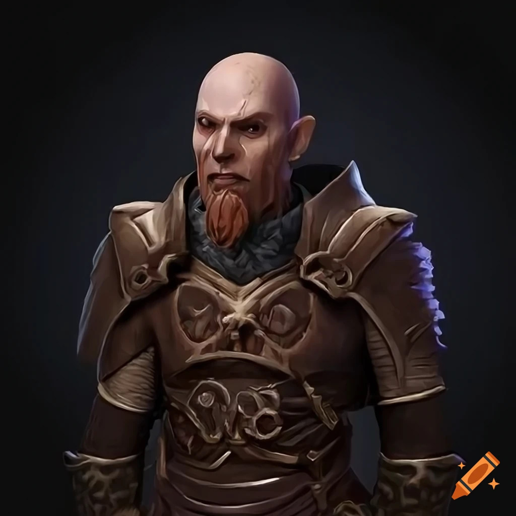 Realistic 3d depiction of a human warlock in a fantasy setting on Craiyon