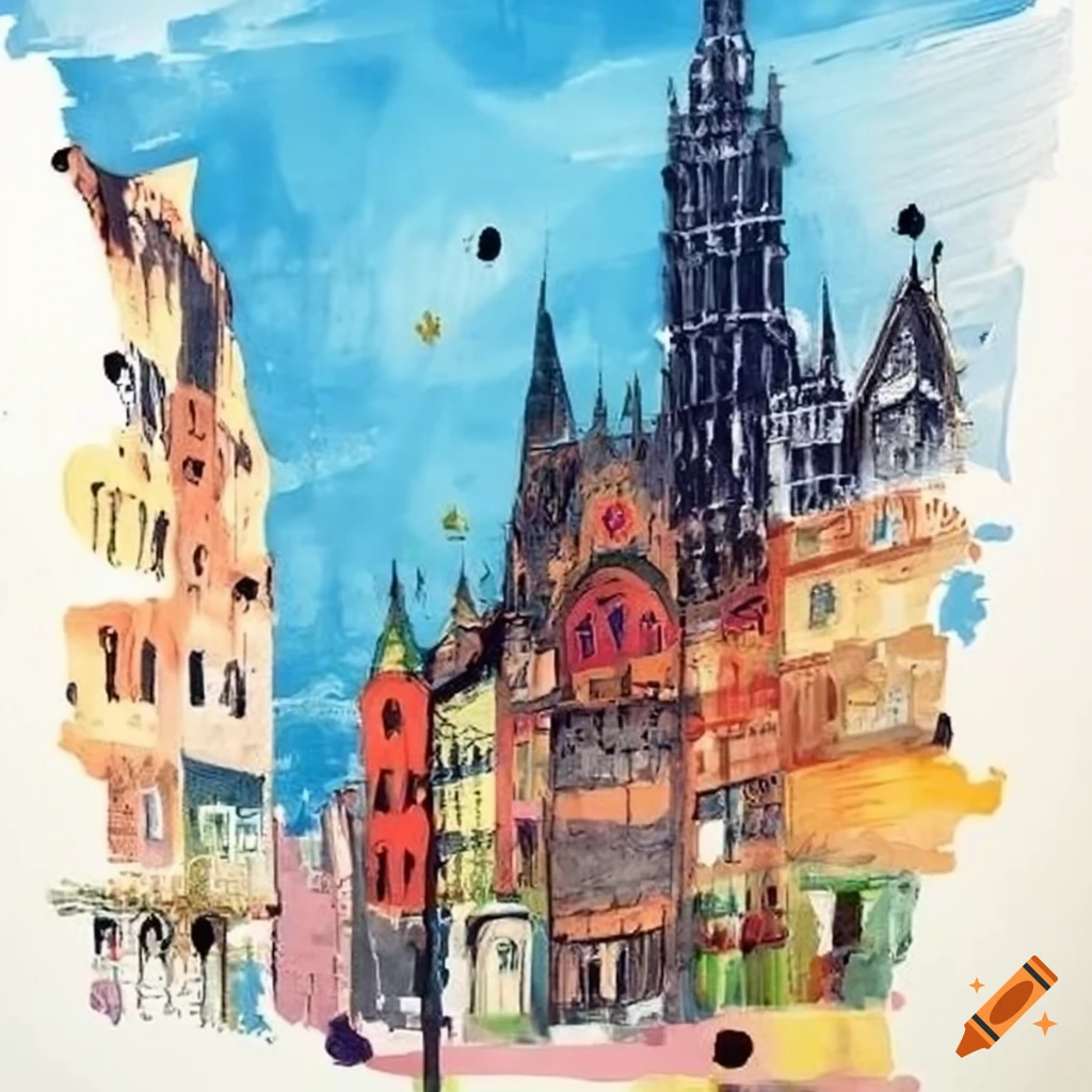 Surreal artwork of a revamped world on Craiyon