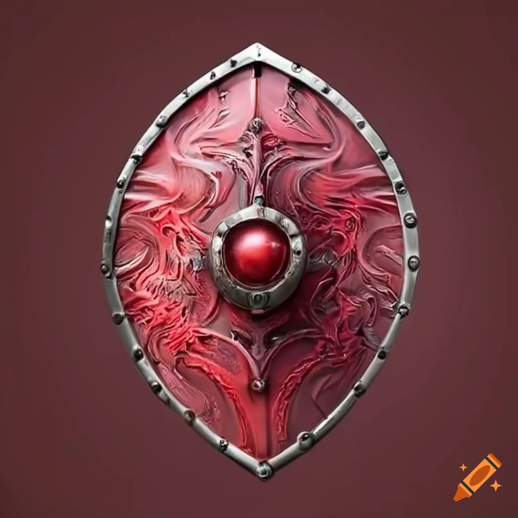 Fantasy shield on Craiyon