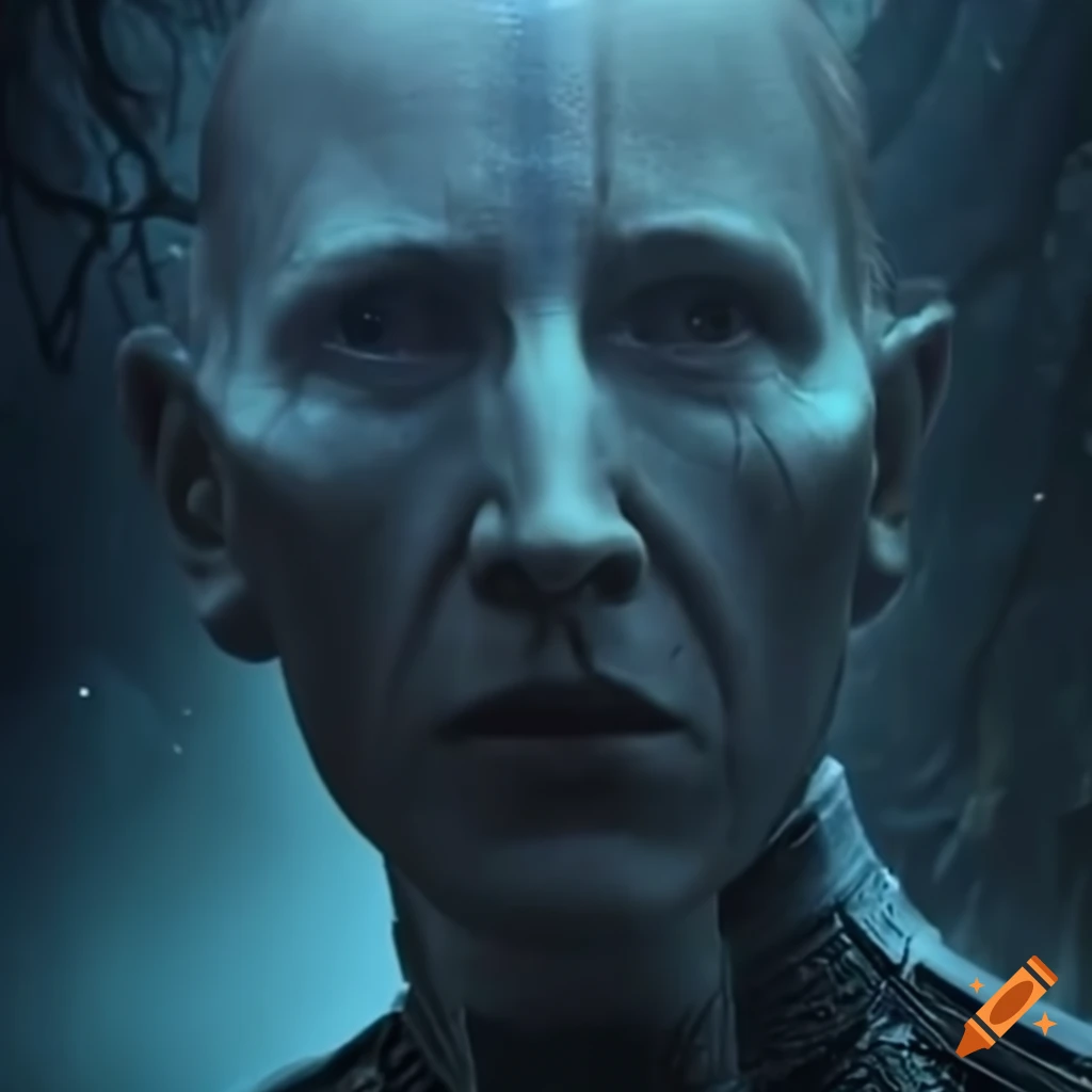 Nighttime technology in x-files deep state game on Craiyon