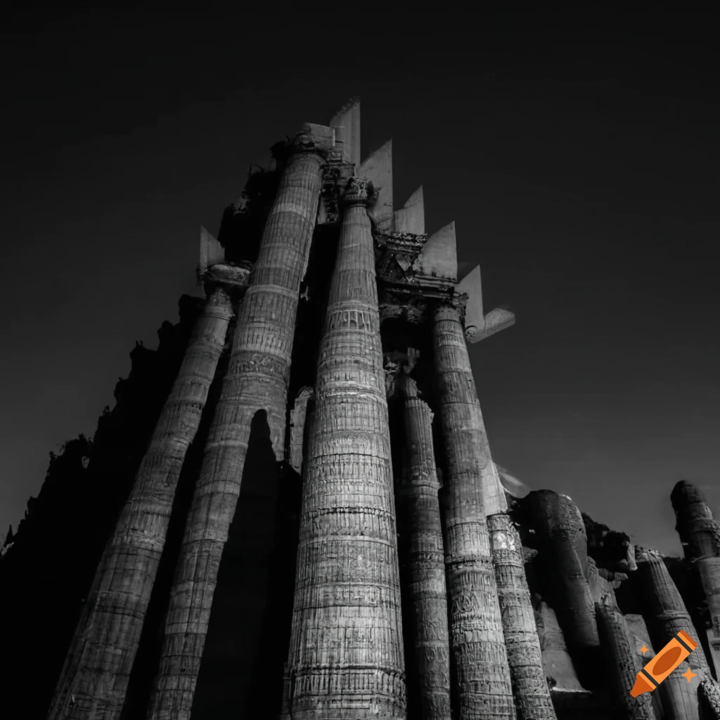 Photo of a gigantic reinforced concrete building on Craiyon