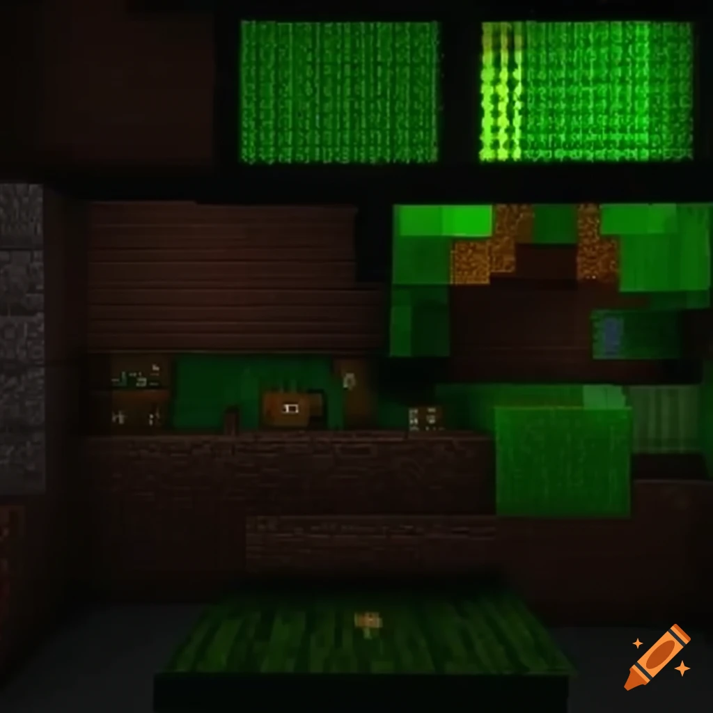 Minecraft live streams on Craiyon