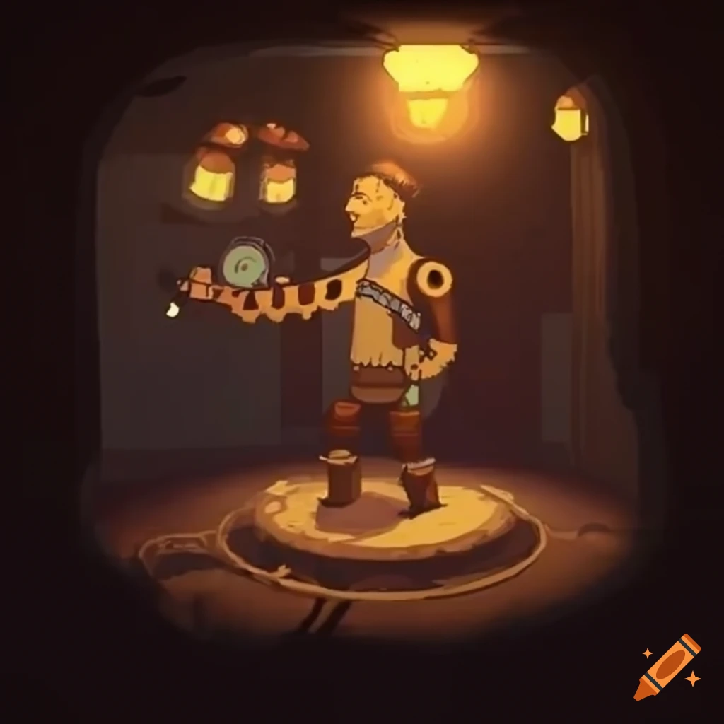 Animation sheet of clockwork juggler bot for steampunk platformer on ...