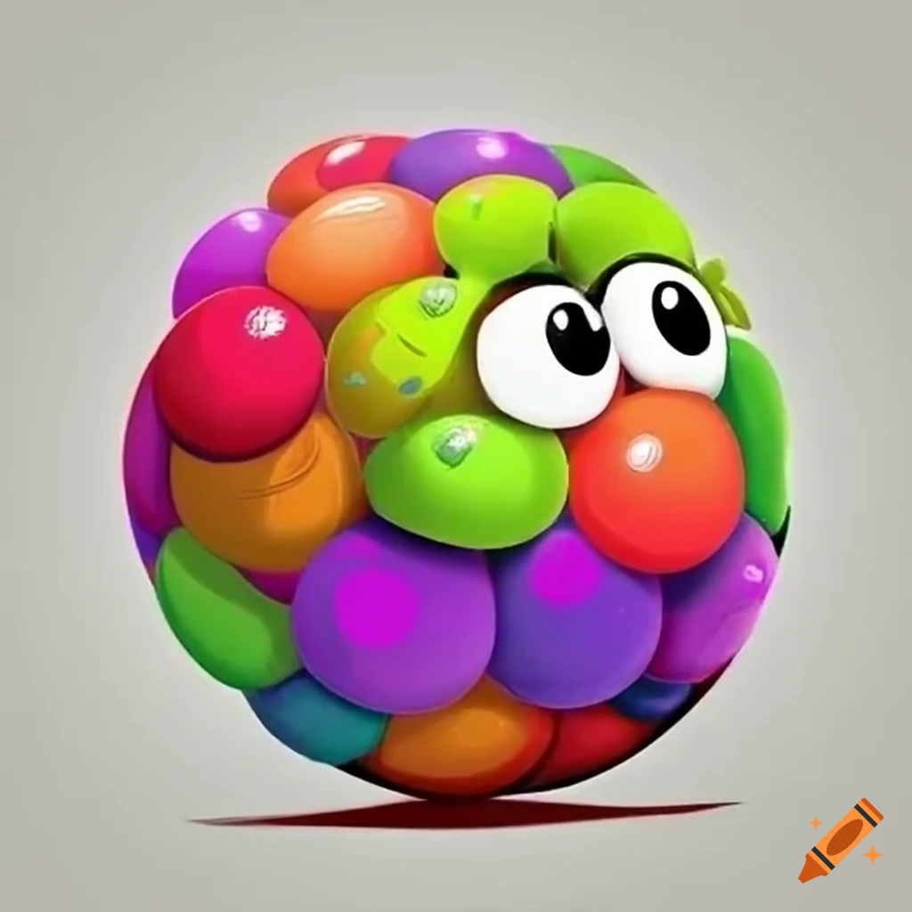 Animated tennis balls on Craiyon