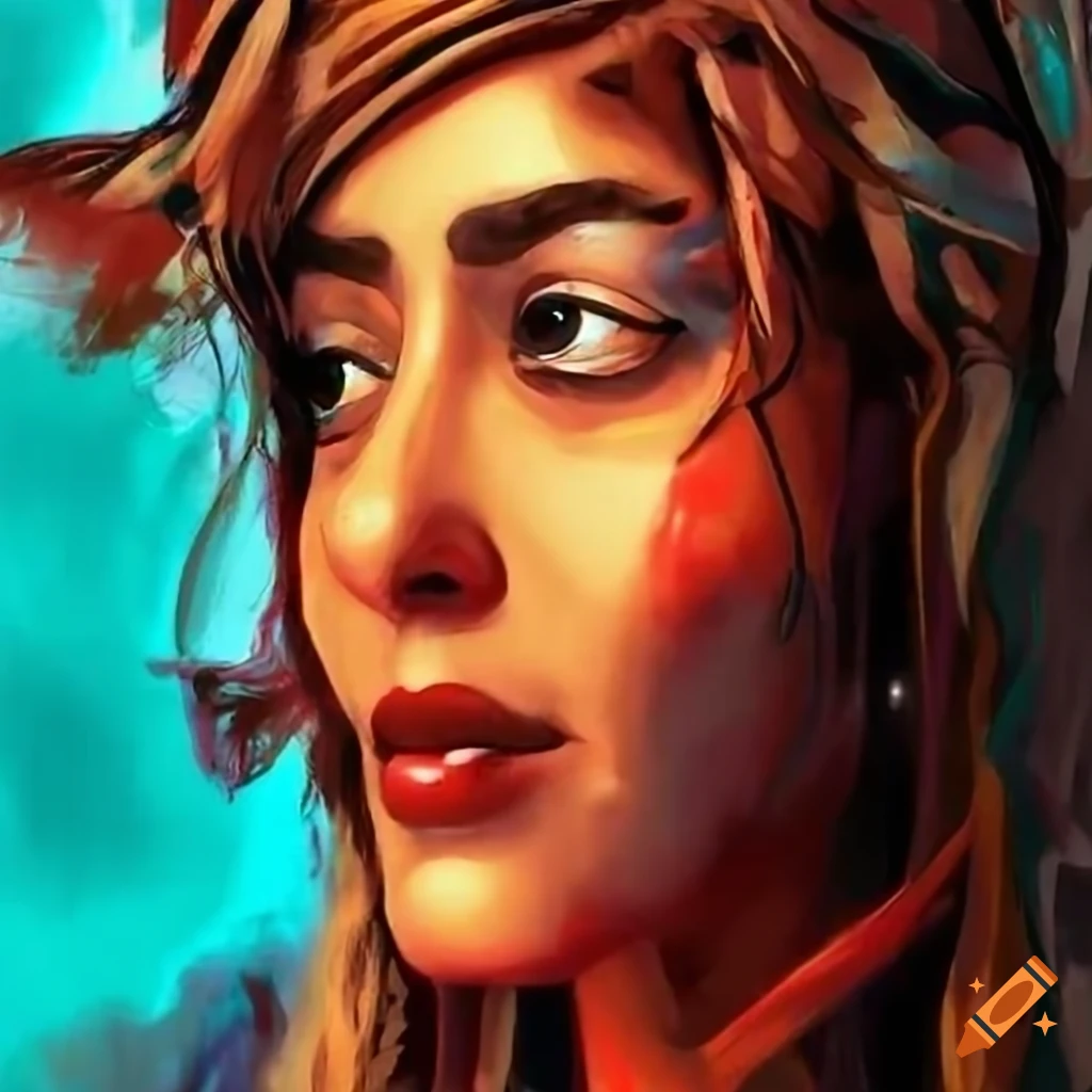 Beautiful image representing iran on Craiyon