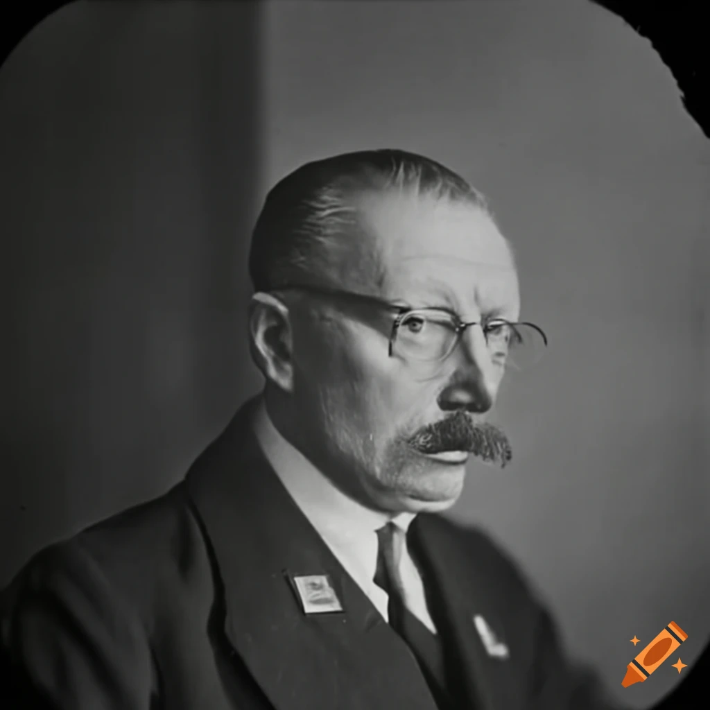 Portrait of carl gustaf emil mannerheim in 1945