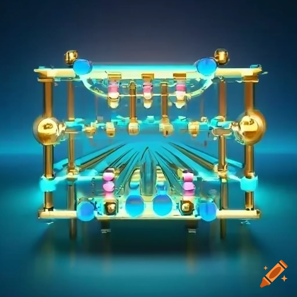 Quantum lab sync logo on Craiyon