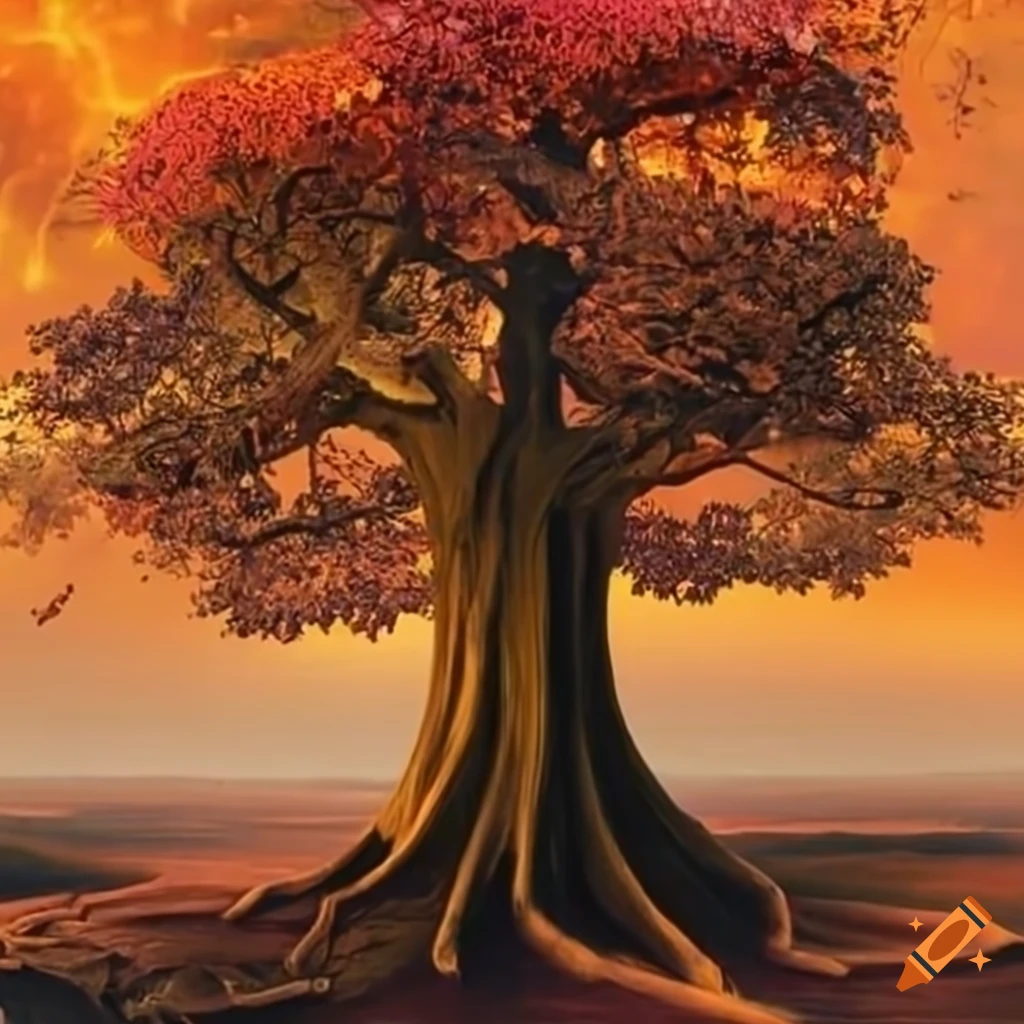 Cursed tree on Craiyon