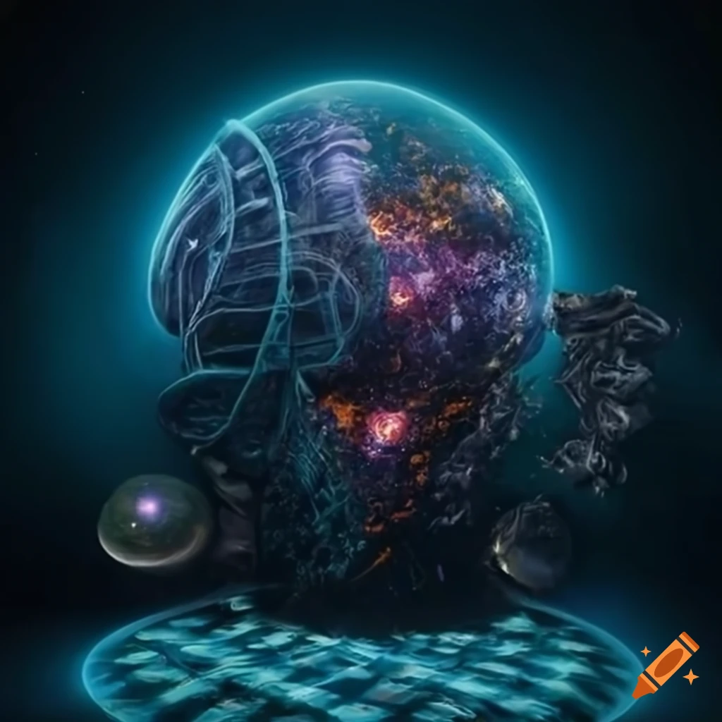 Illustration of external communication methods on Craiyon