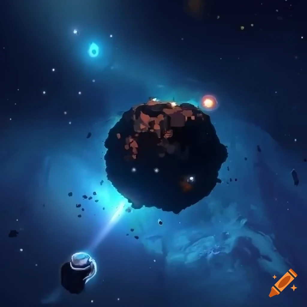 Hd pixel space graphics for mobile games on Craiyon