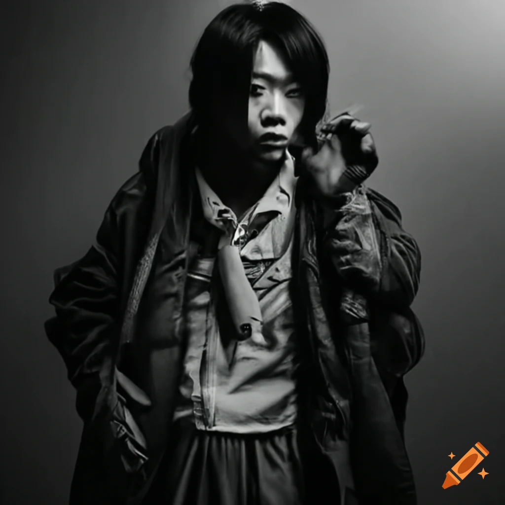 Poster of tsukamoto's tetsuo the bullet train on Craiyon