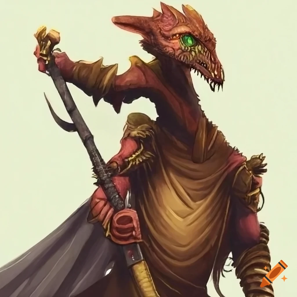 Image of an Exemplar kobold on Craiyon