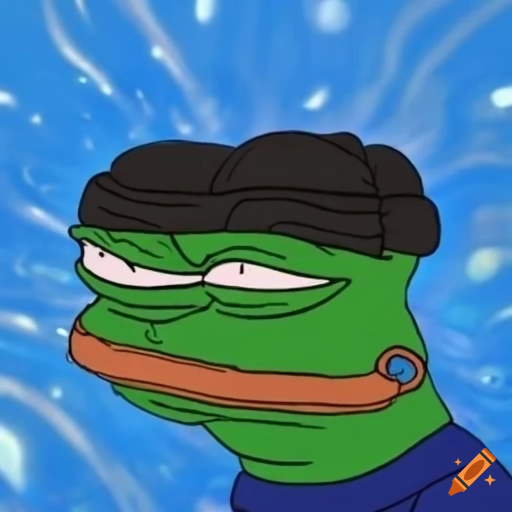 Image of a rare pepe on Craiyon