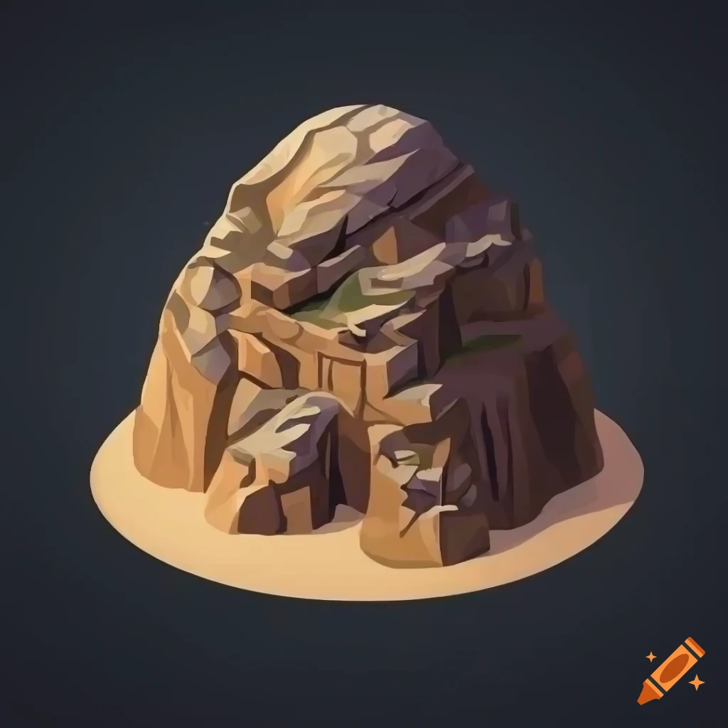 Sandstone isometric world map rpg game on Craiyon