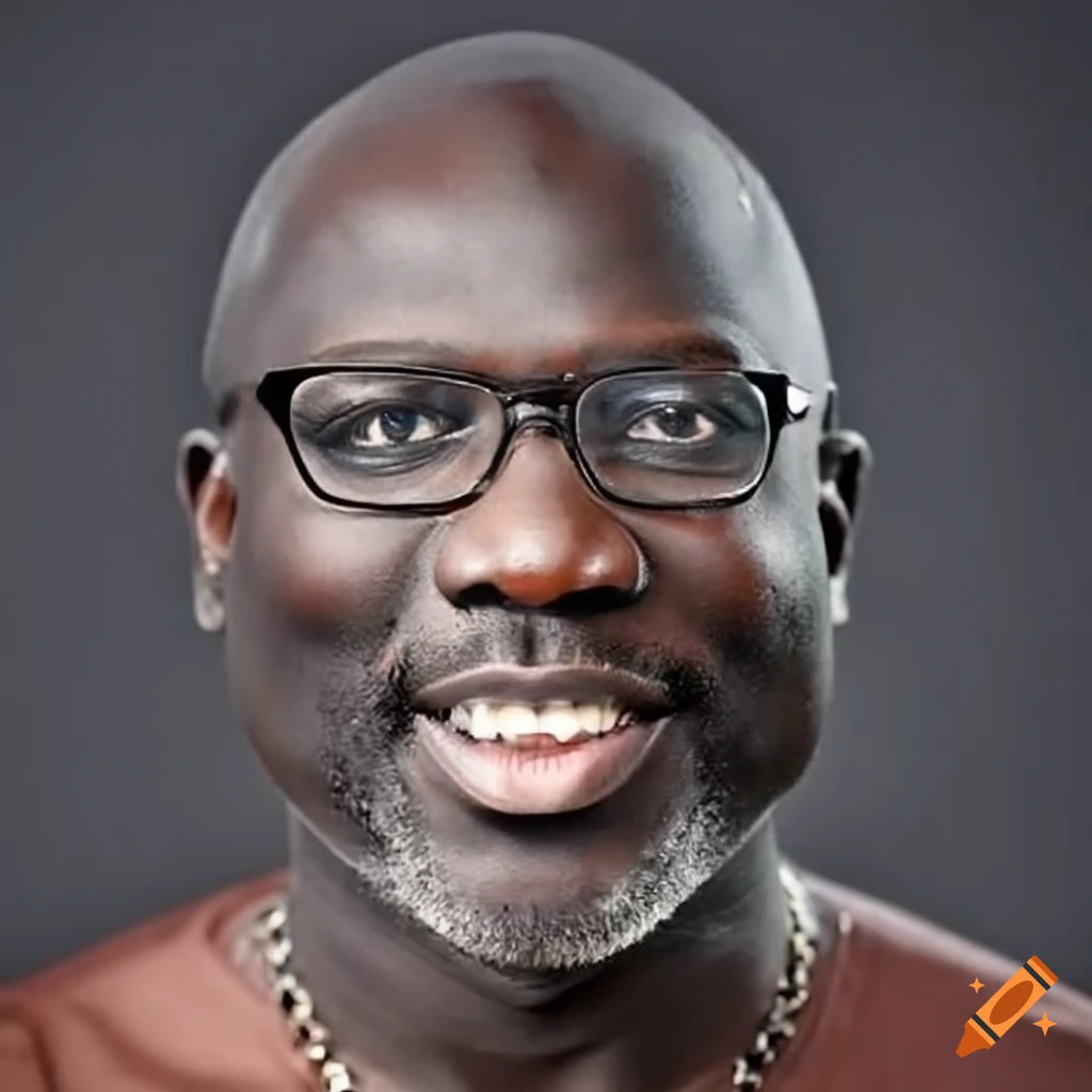 George weah, legendary soccer player on Craiyon