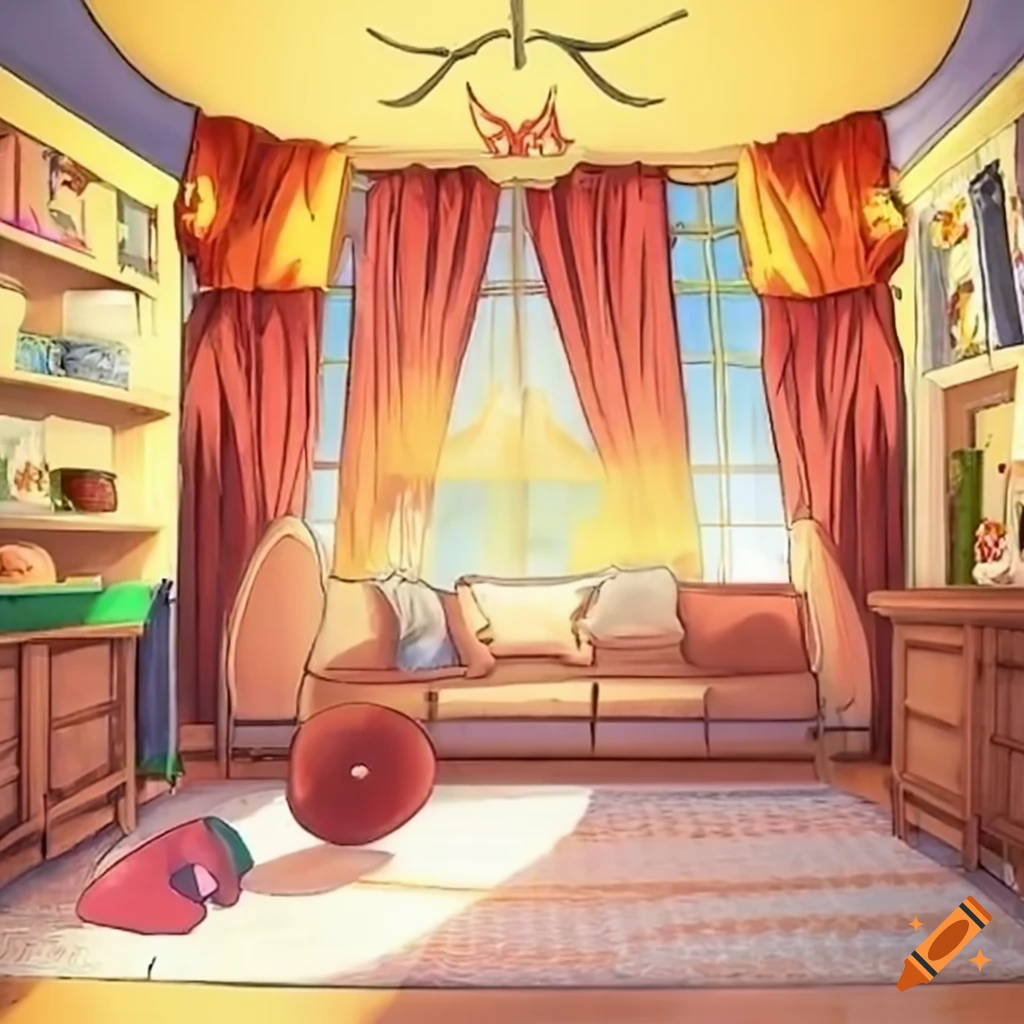 Anime Themed Living Room | Baci Living Room