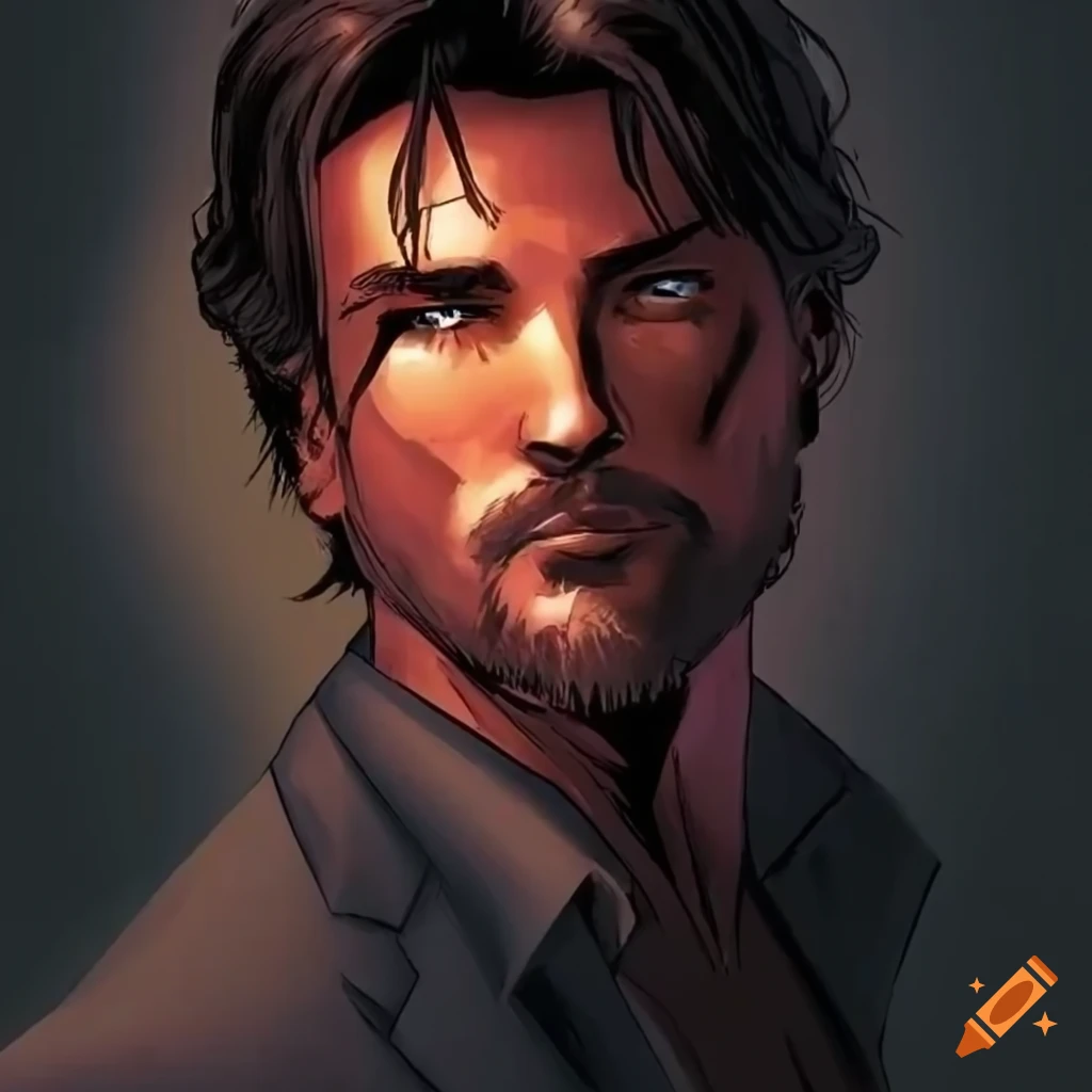 Bruce wayne meeting slade wilson on Craiyon