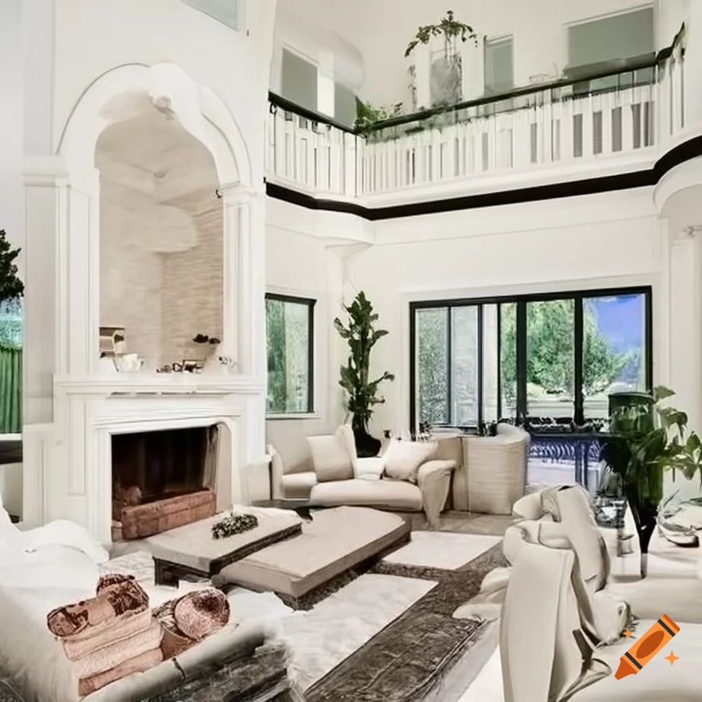 Sunny And Spacious Neoclassical Mansion In California On Craiyon