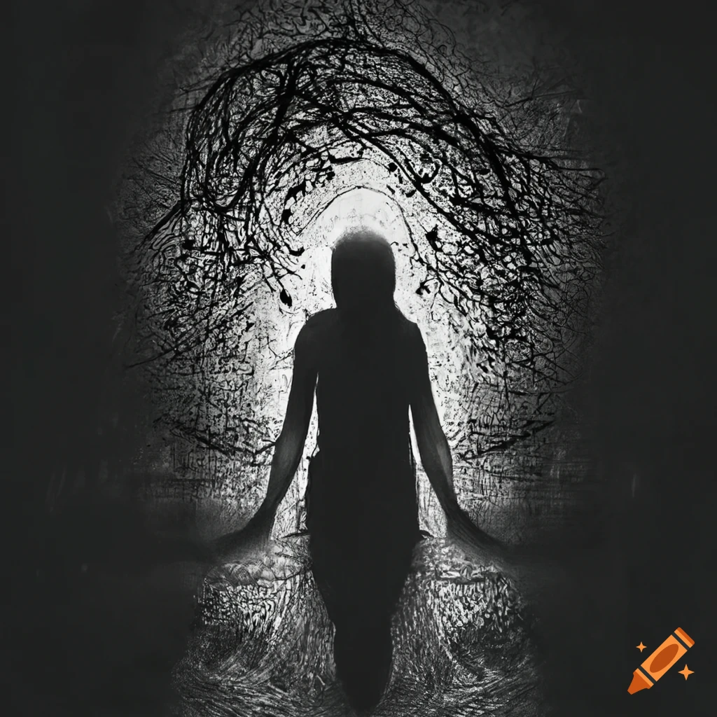 Powerful artwork on self-redemption transformation on Craiyon