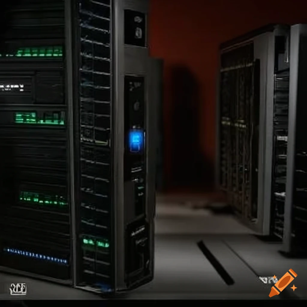 Image illustrating the importance of servers in gameplay on Craiyon