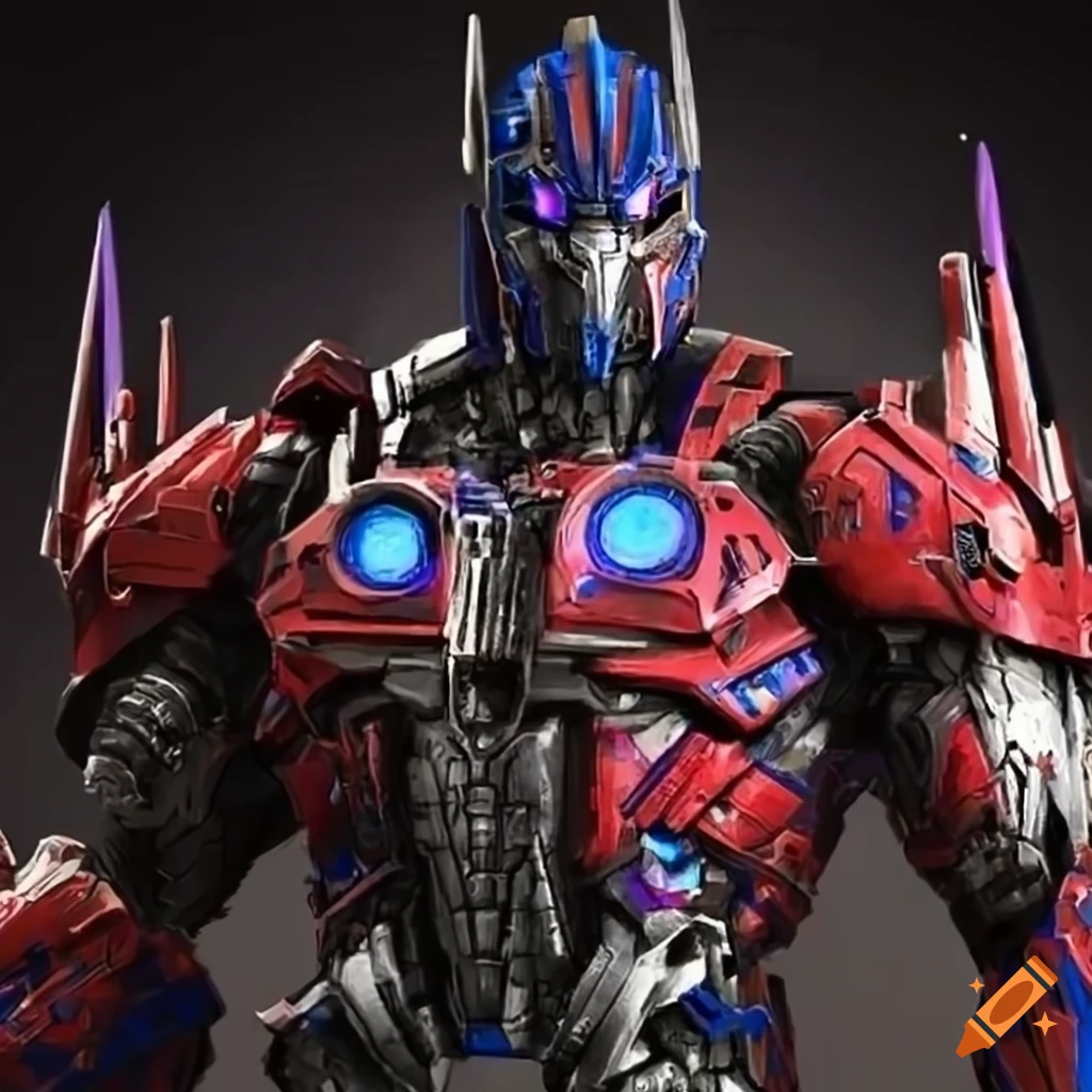 Optimus prime on Craiyon