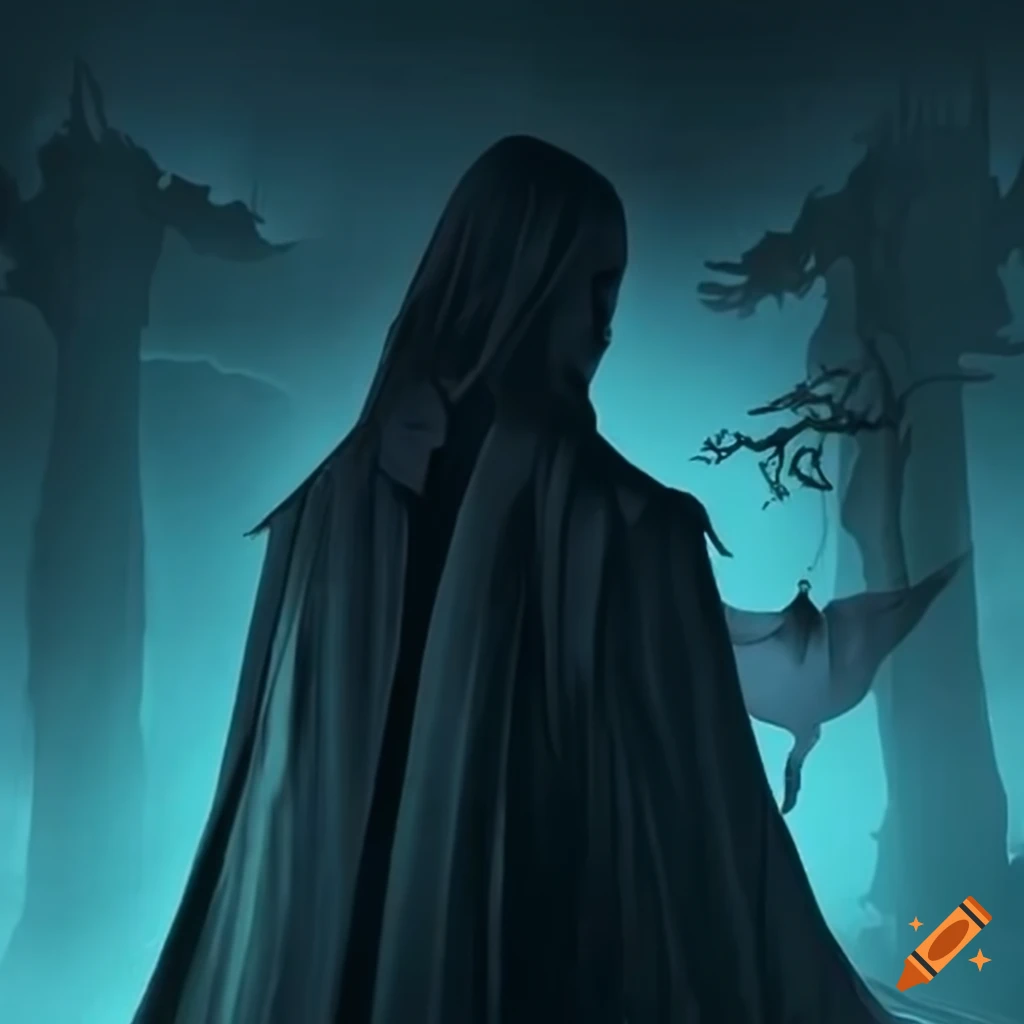 Artistic depiction of shadows and secrets on Craiyon