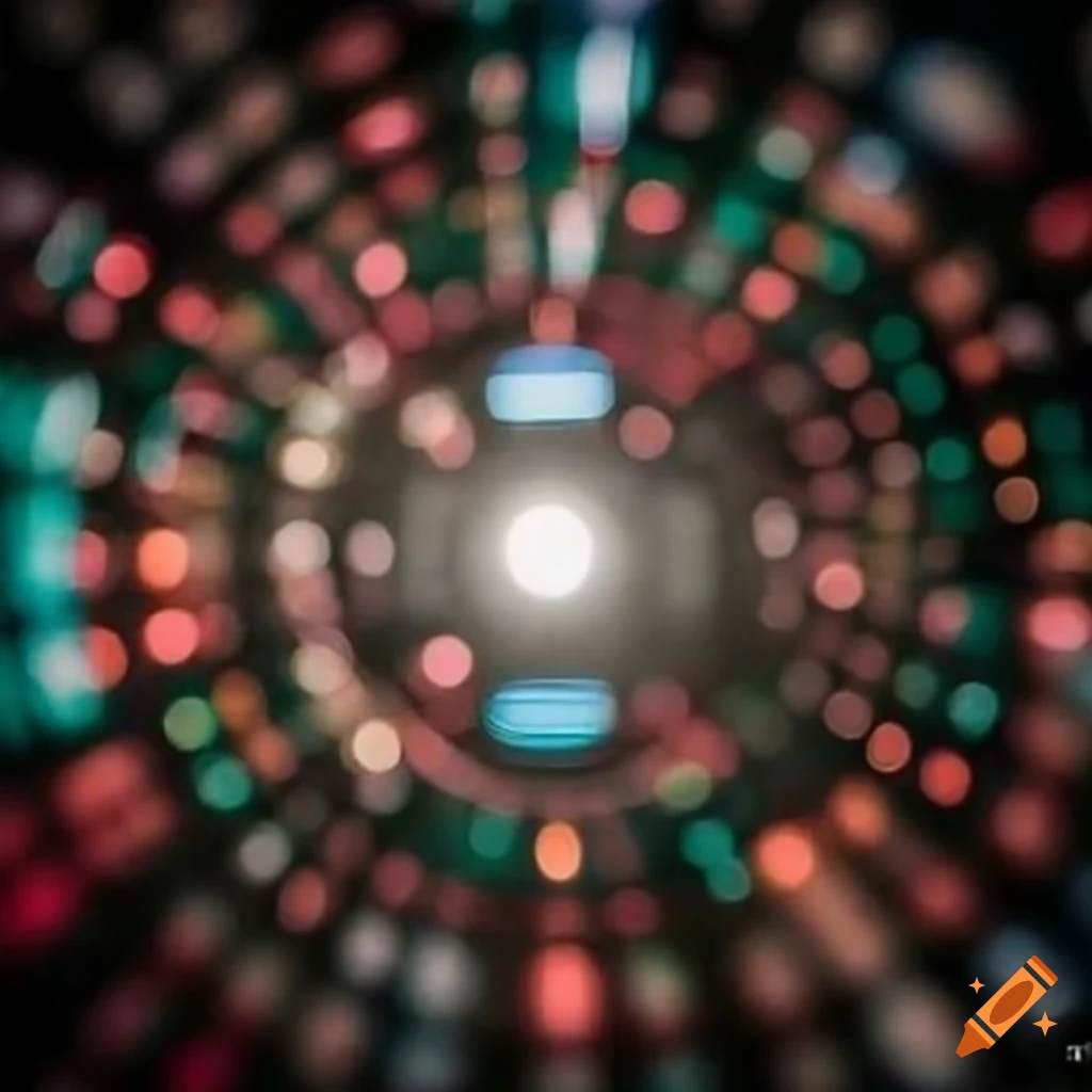 Classic cinema in a disco on Craiyon