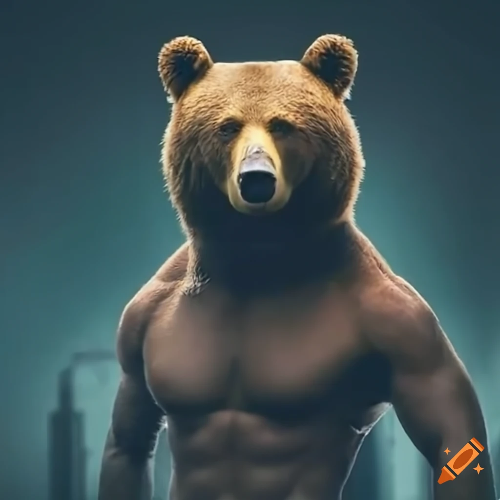 Bear bodybuilder winning the mr. olympia on Craiyon