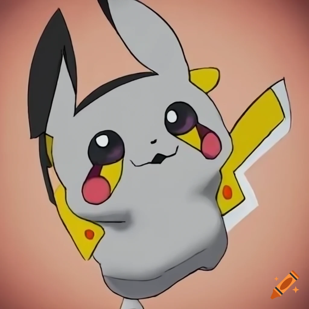 Transgender pikachu character on Craiyon