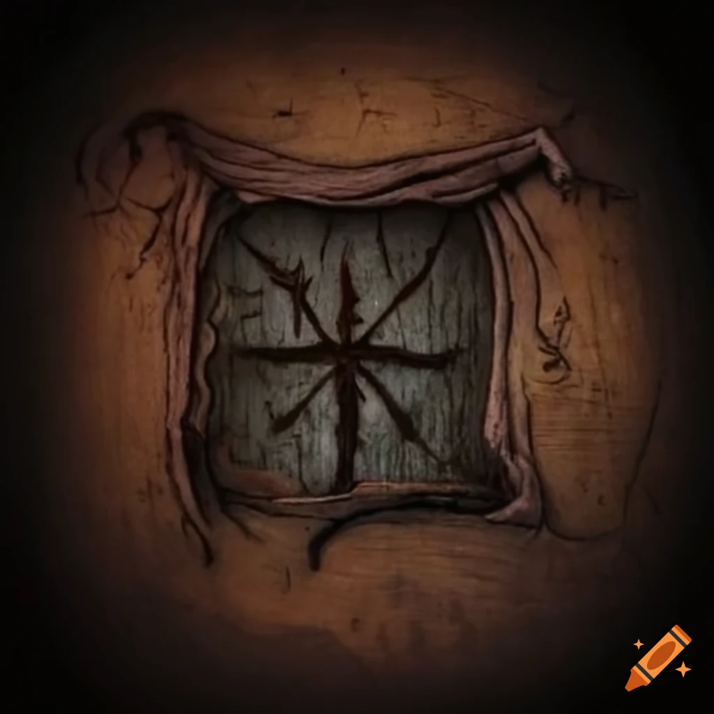 Artistic watercolor of an ancient slate floor on Craiyon