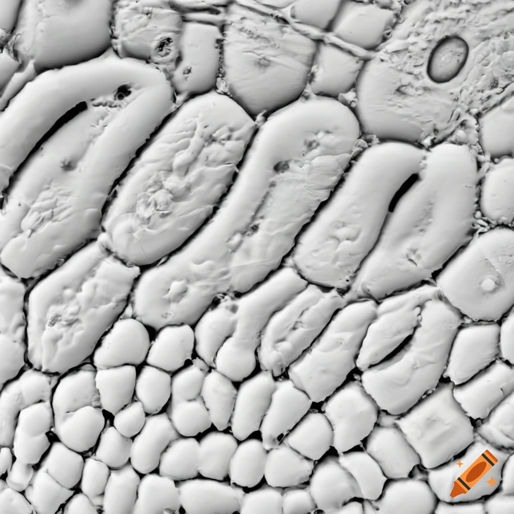 Extreme close-up of white paper texture on Craiyon